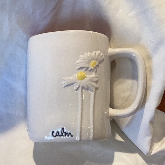 Rae Dunn | Kitchen | Rae Dunn Calm Mug With Daisies | Poshmark